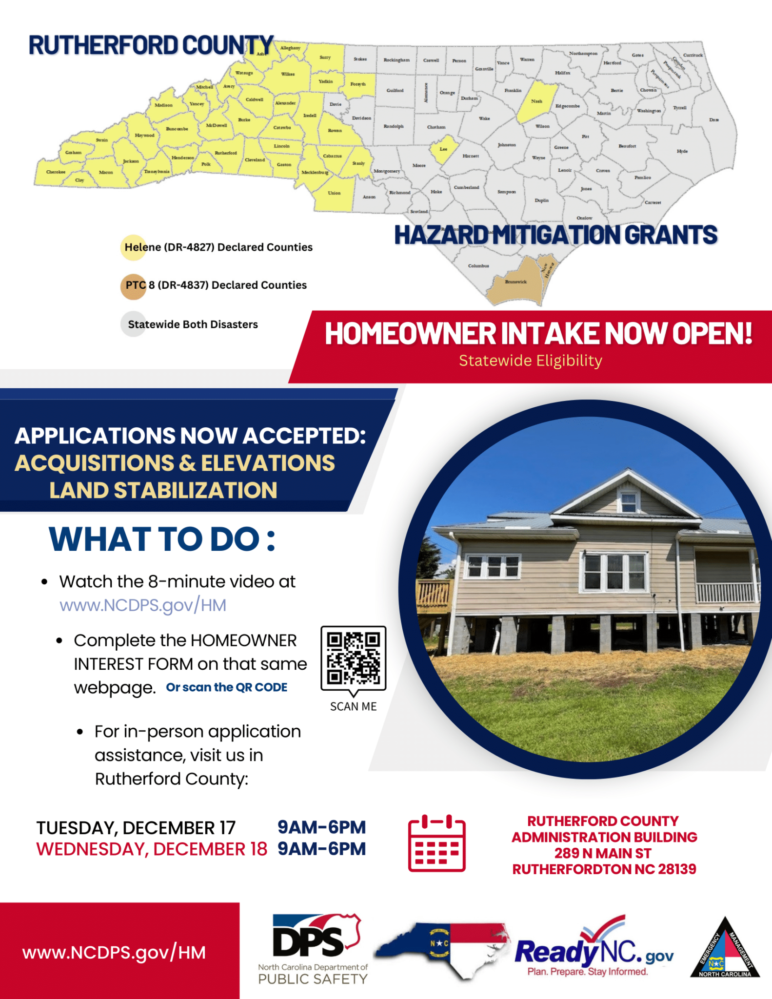 Hazard Mitigation Grant - Foothills Regional Commission