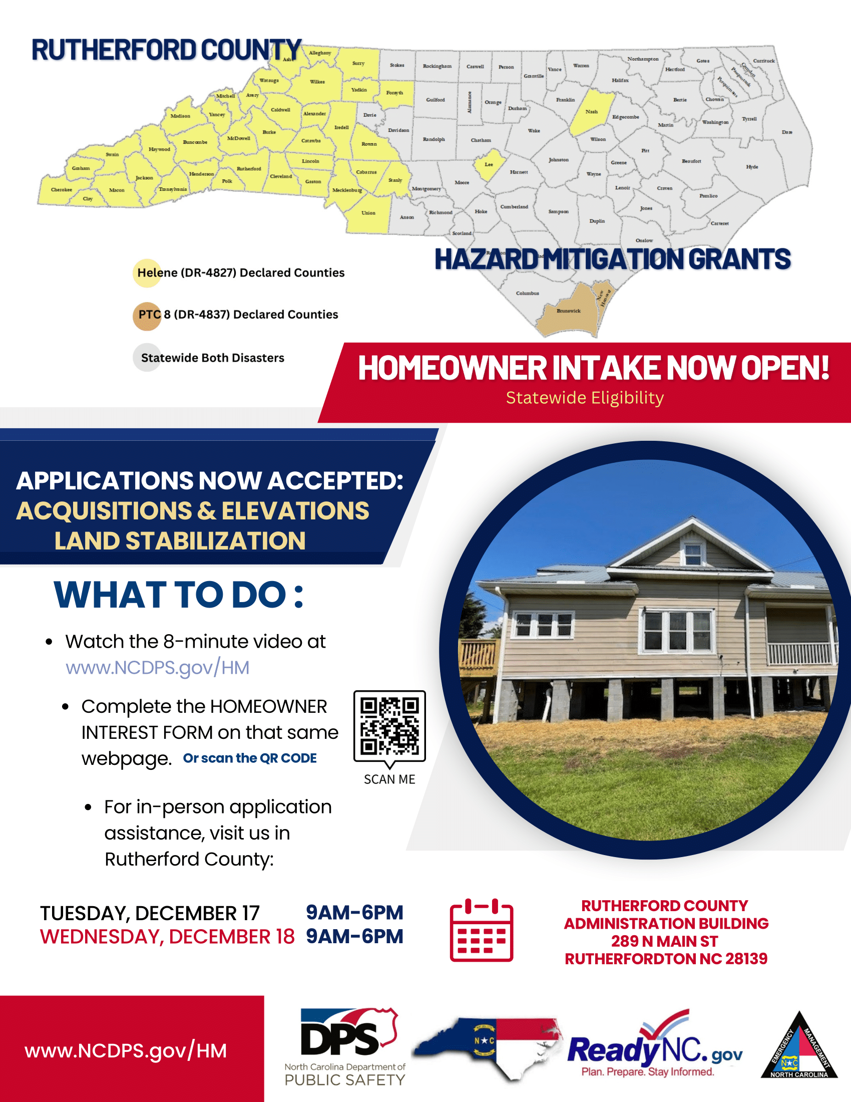 Hazard Mitigation Grant - Foothills Regional Commission